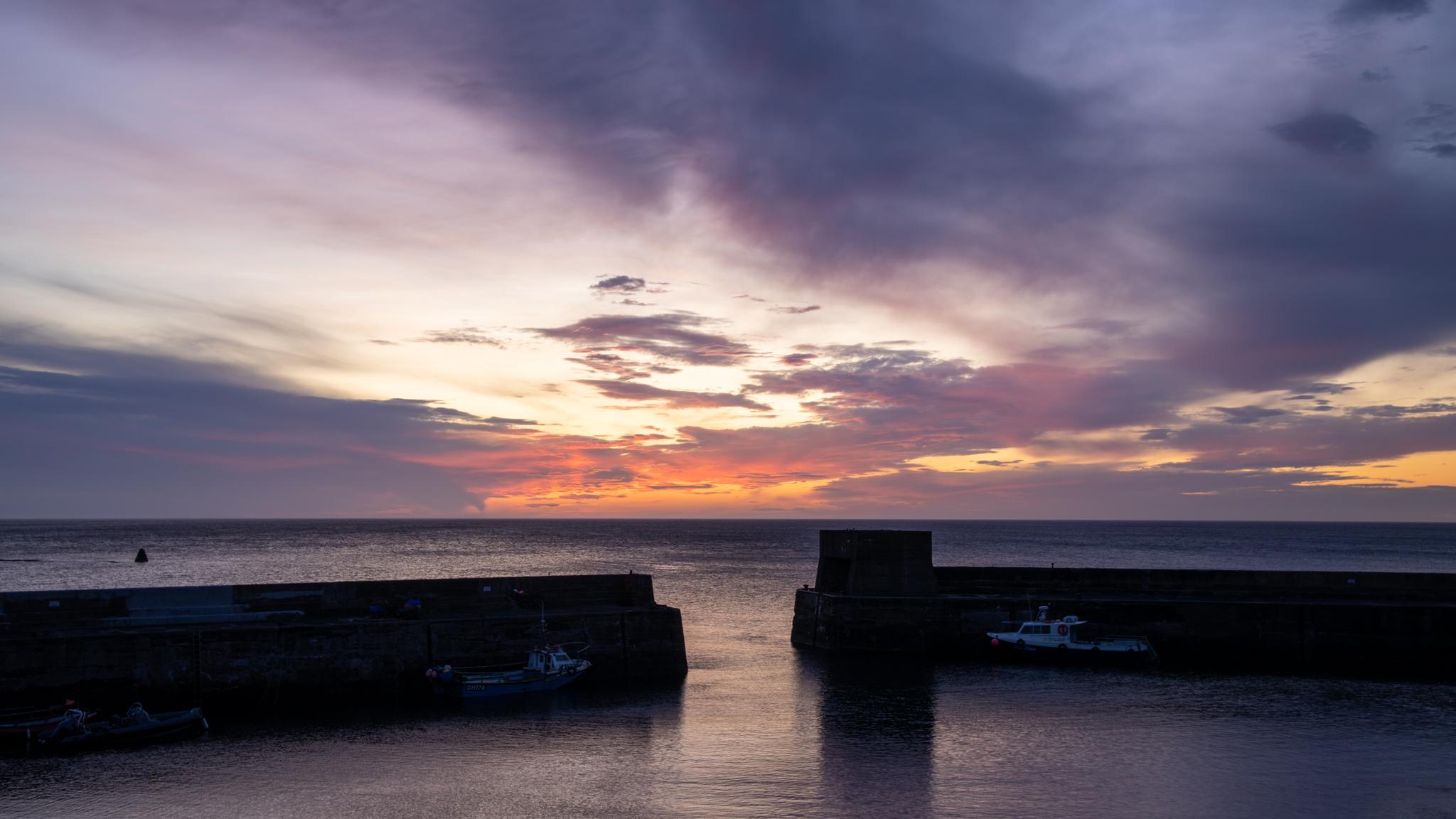 Craster Sunrise | Kris Brown Photography